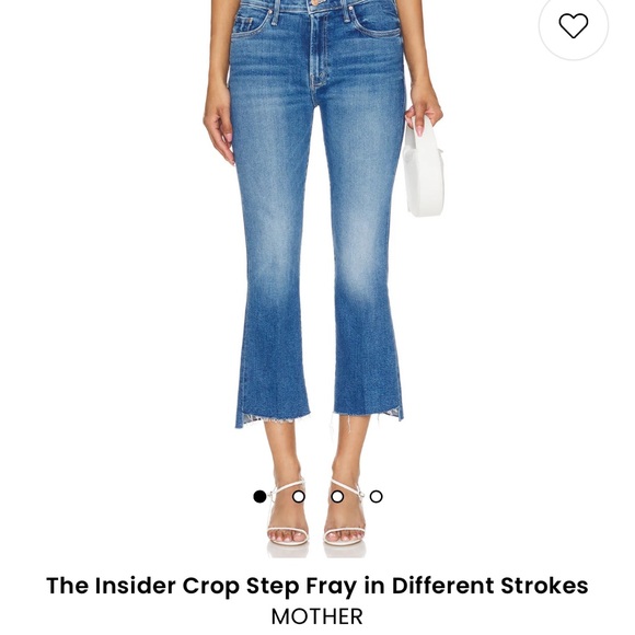 MOTHER | Jeans | Mother The Insider Crop Step Fray | Poshmark